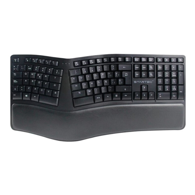 Teclado Ergonómico Alámbrico, STARTEC ST-EK 01, USB Negro - Metrotechnology
